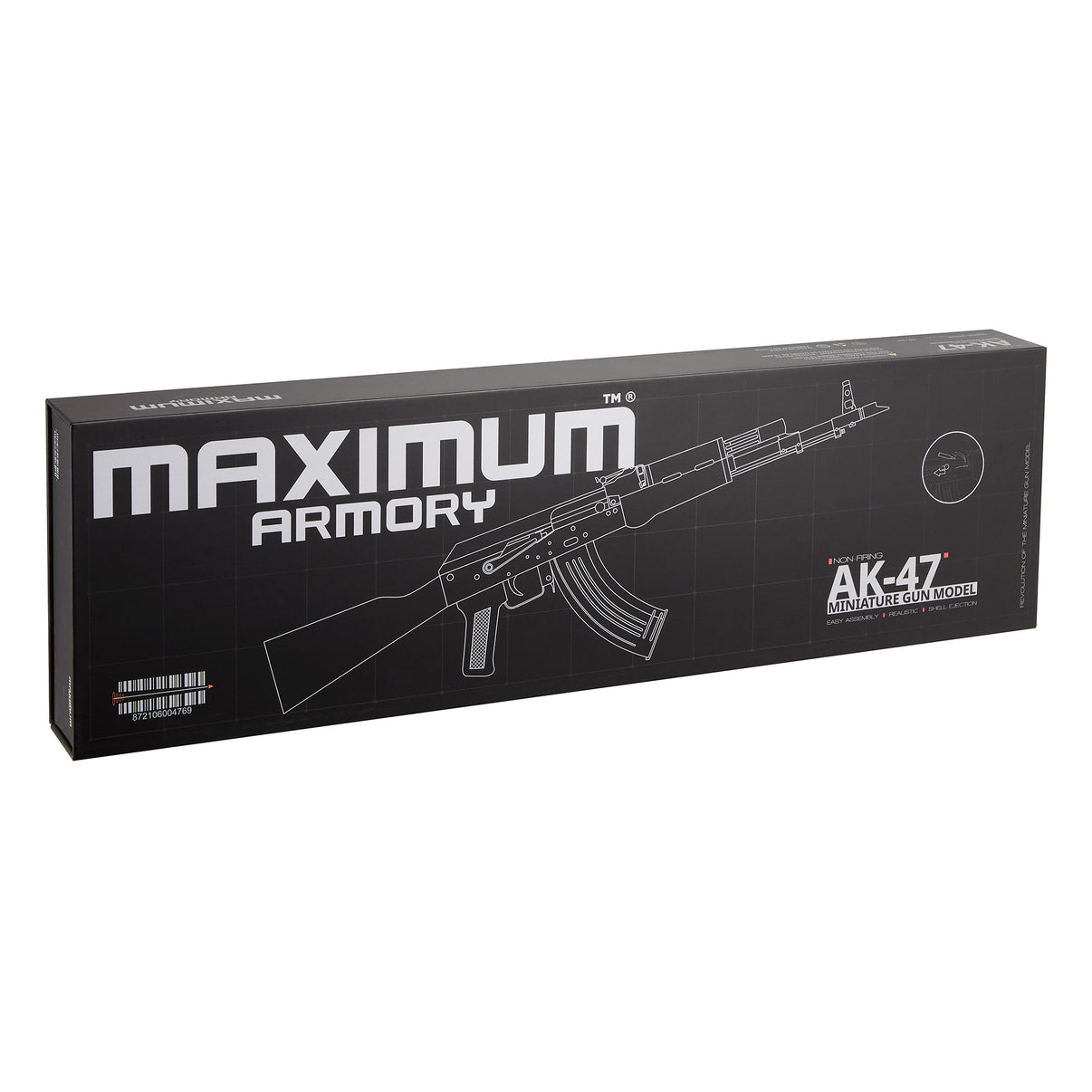 AKM - Wood - 1:1.67 Miniature – Maximum Armory
